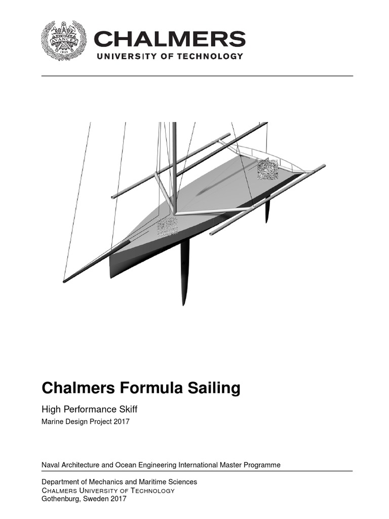 Chalmers Formula Sailing | PDF | Computational Fluid Dynamics | Drag (Physics)