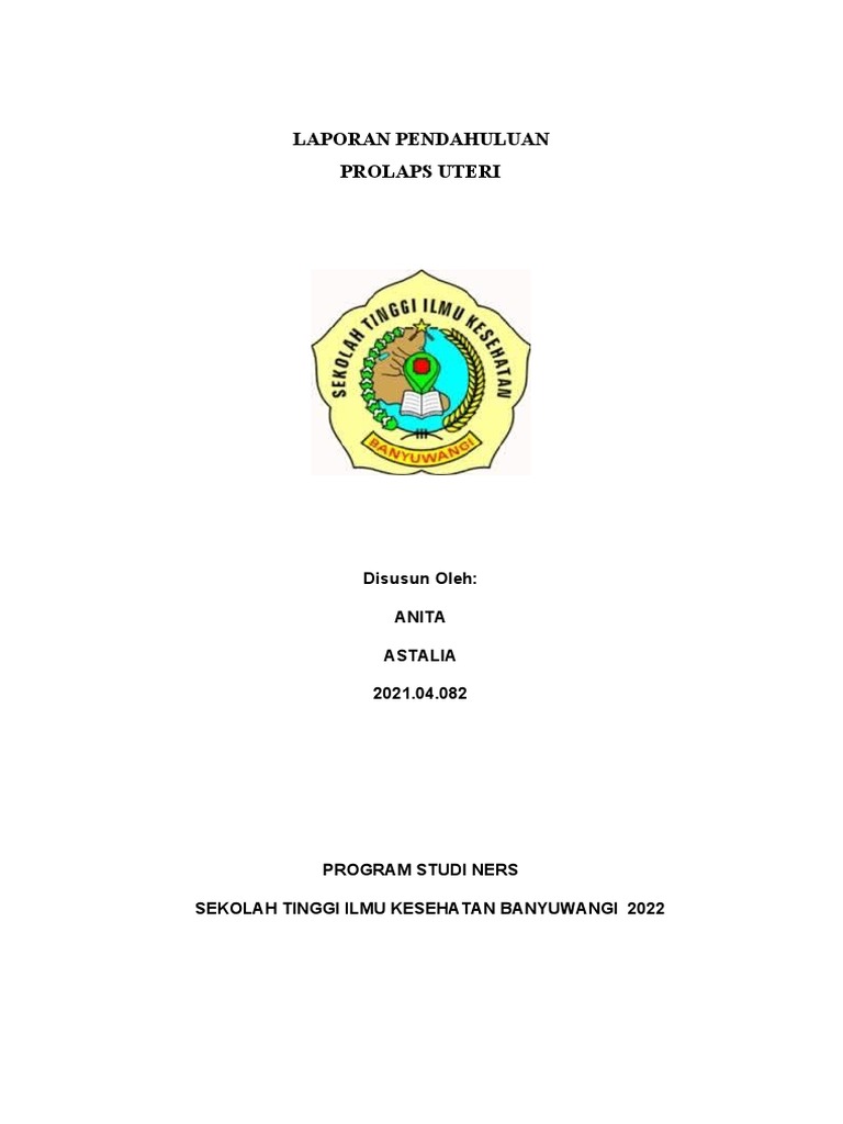 Anita Astalia LP Prolaps Uteri B | PDF