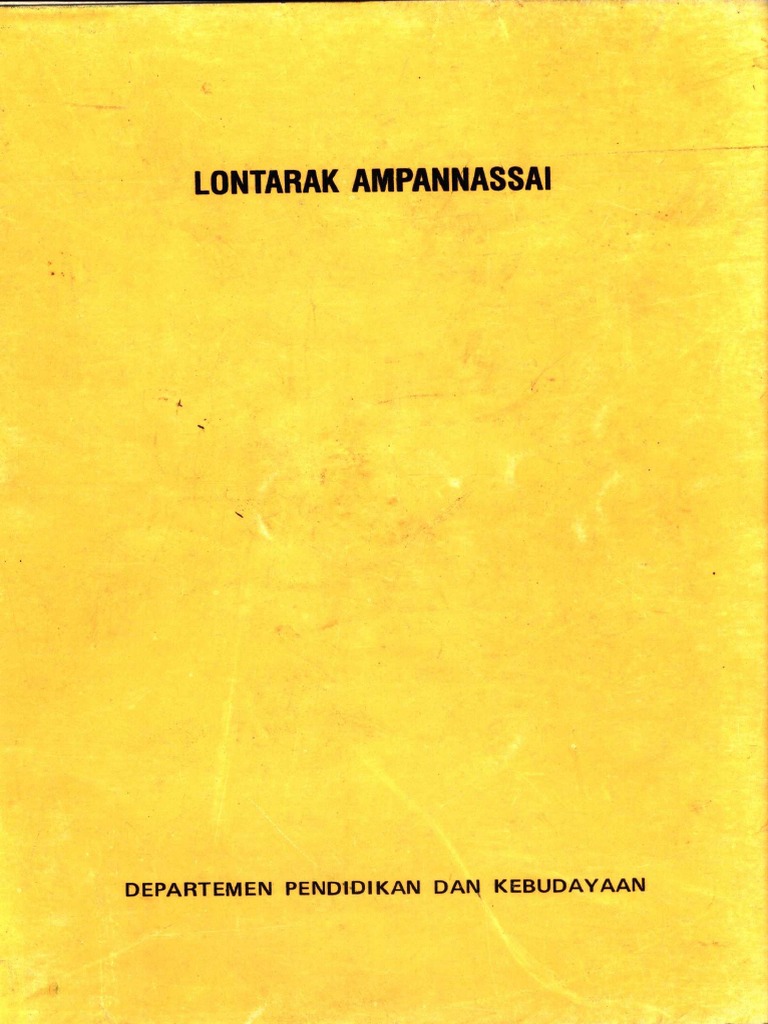 Lontarak Ampannassai | PDF