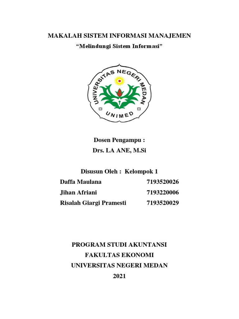 Makalah SIM Kelompok 1.. | PDF | Bisnis | Komputer