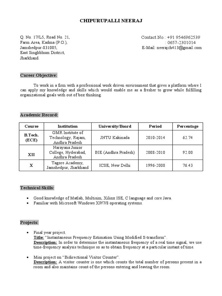 CH Neeraj | PDF | Computer Engineering | Computing
