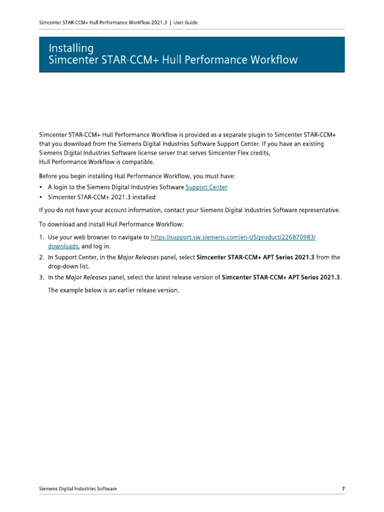 HullPerformance Star CCM | PDF