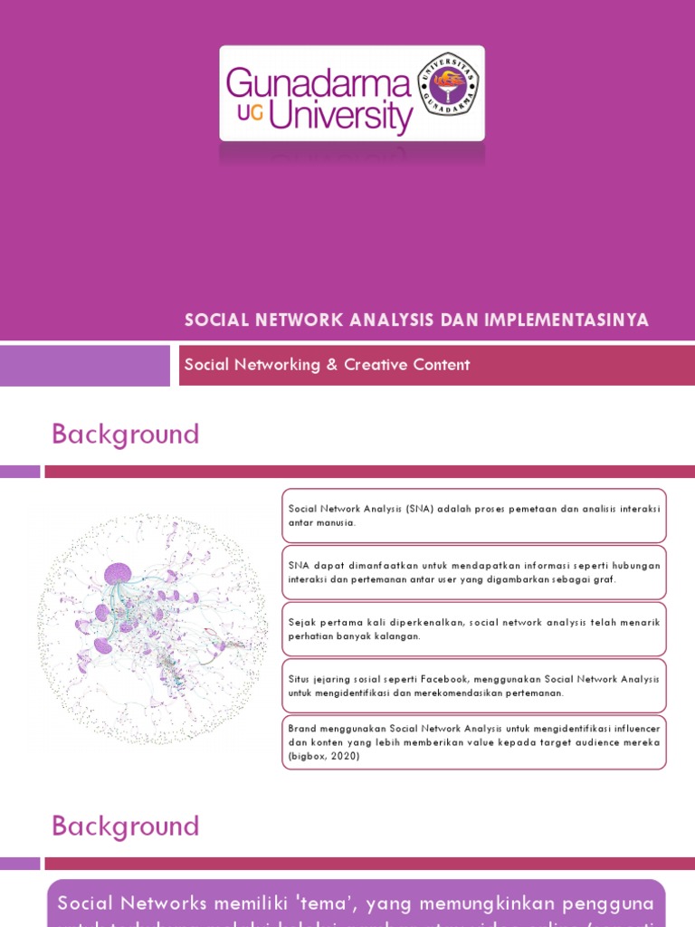 Social Network Analysis Dan Implementasinya | PDF