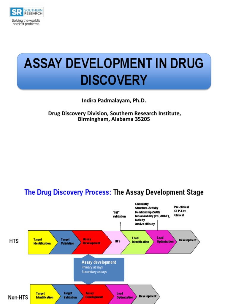 Assay Development in Drug Discovery | PDF | Biochemistry | Chemistry