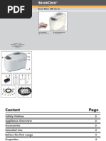 Morphy Richards Breadmaker Manual 48220 | PDF | Flour | Breads
