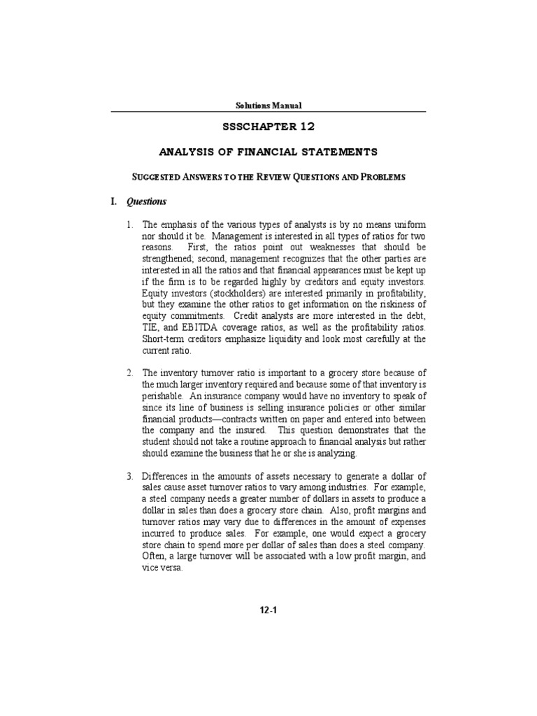 Chapter 12 Answer PDF