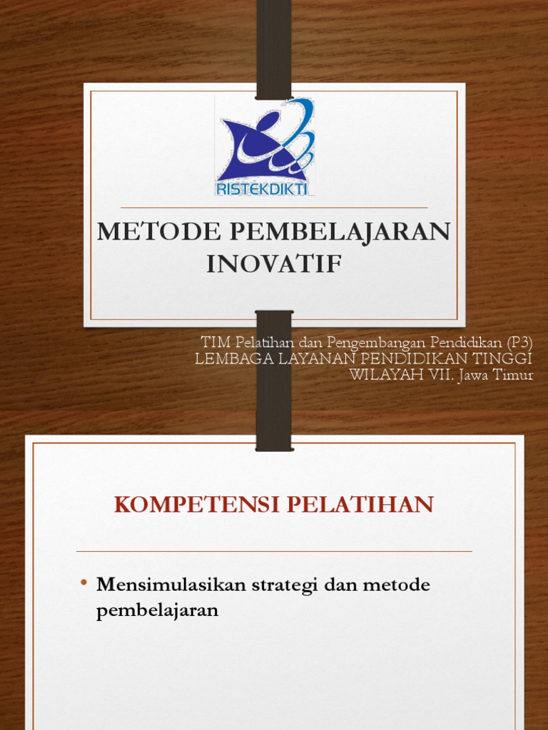 Metode Pembelajaran Inovatif | PDF