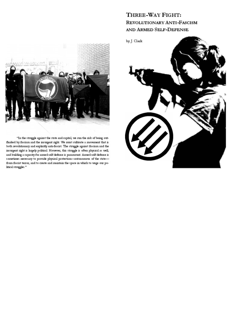 Three Way Fight Print | PDF | Fascism | Anti Fascism