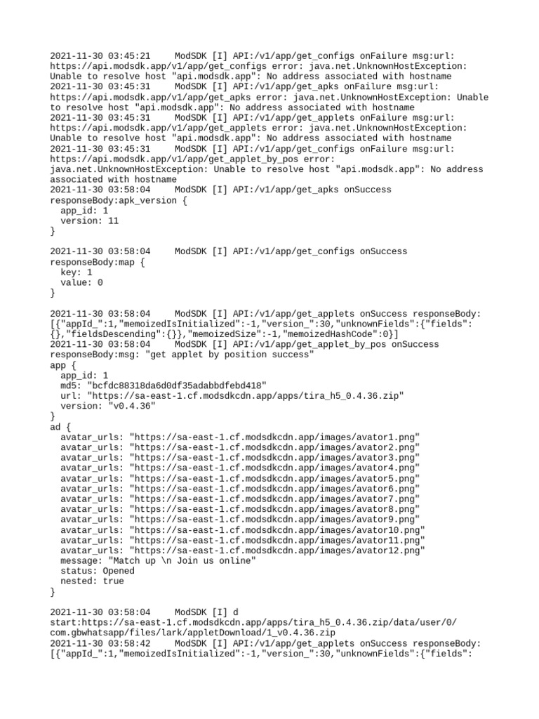 Geeglance Log | PDF | Java (Programming Language) | Digital Technology