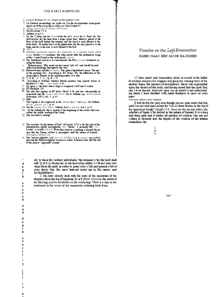 Treatise On The Left Emanations | PDF | Lilith | Religious Belief And ...