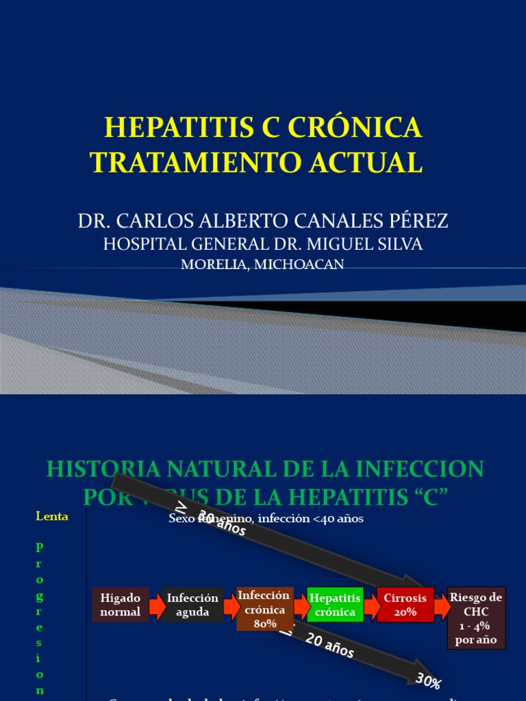 Tratamiento Actual de La Hepatitis C - DR Carlos Canales - 22-10-09 ...