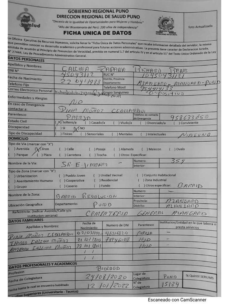 CV Richard | PDF