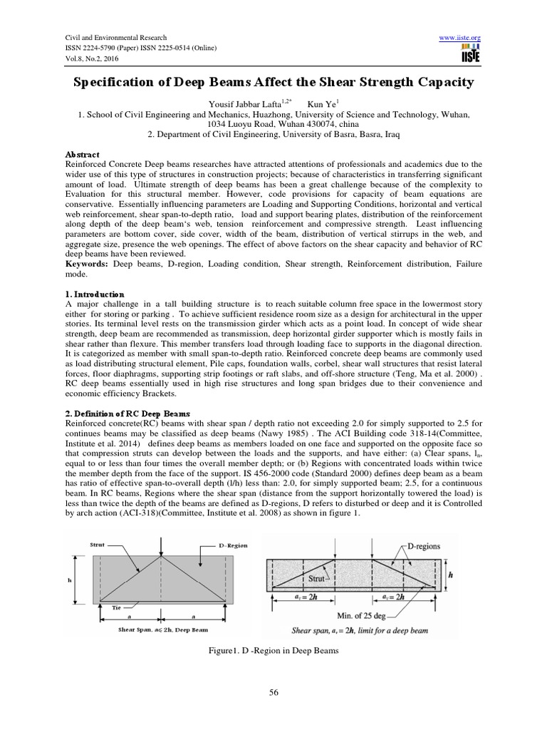 03 Shear Strength Capacity | PDF | Fracture | Beam (Structure)