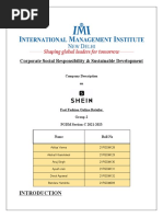 Case Study Shein....... | PDF | Fashion | Supply Chain