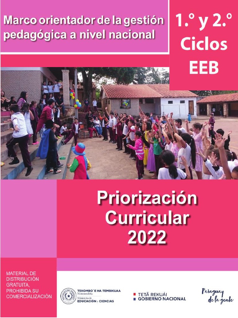 04-Propuesta Curricular 2022 - 1º y 2º Ciclo EEB - Final-1 | PDF | Plan de estudios | Aprendizaje