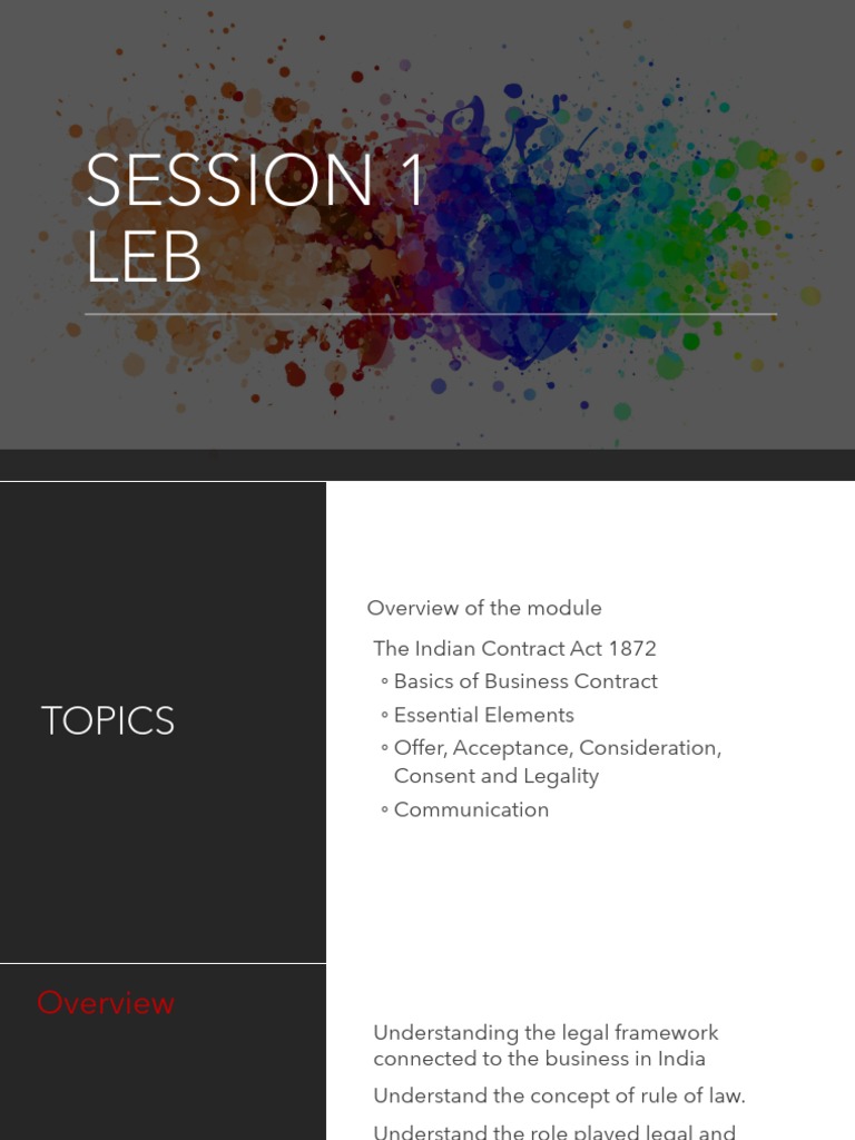 Leb PPT | PDF | Damages | Breach Of Contract