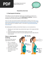 Vocal Cord Adduction Exercises Guide | PDF | Breathing | Anatomical ...