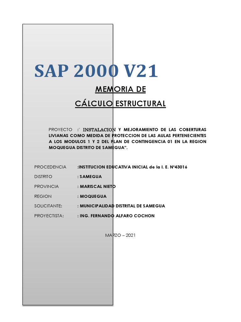 Memoria de Calculo Estruc. Metalica | PDF | Construcción | Soldadura