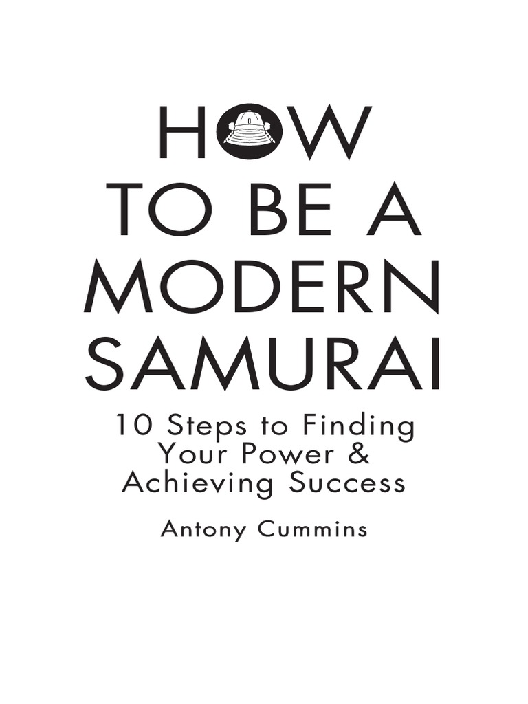 How to Be a Modern Samurai Guide | PDF | History | Religion & Spirituality