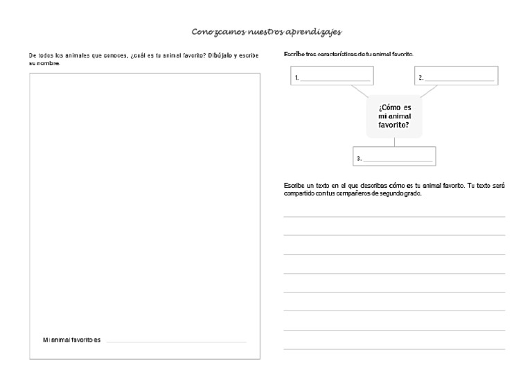 Conozcamos Nuestros Aprendizajes | PDF