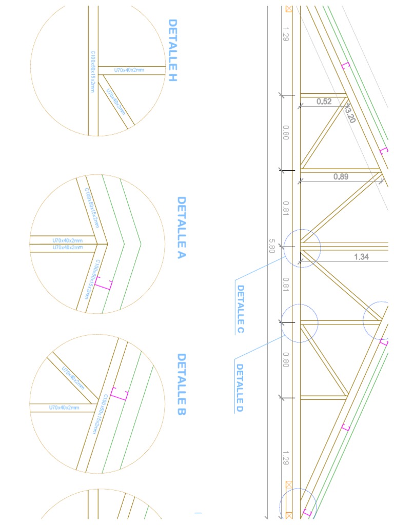 Planos de Cercha | PDF