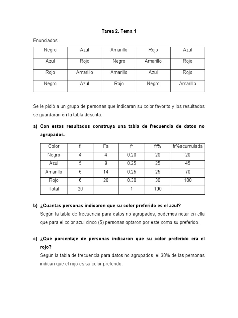 Tarea Probabilidad | PDF | Azul | Rojo