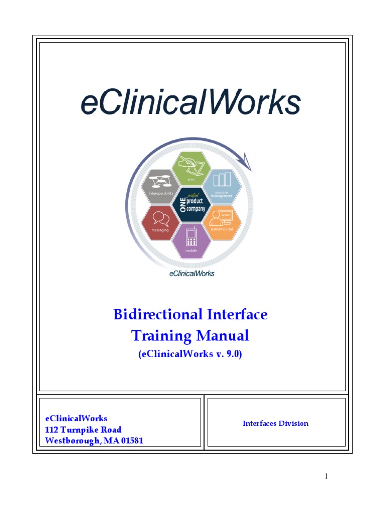 eCW Bi-Directional Training v9 | PDF | Computing | Software