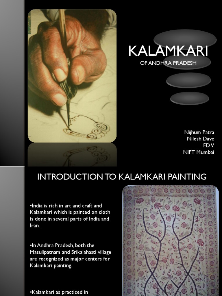 Kalamkari | PDF | Textiles | Paintings