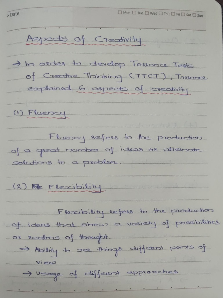 Aspects & Stages of Creativity | PDF