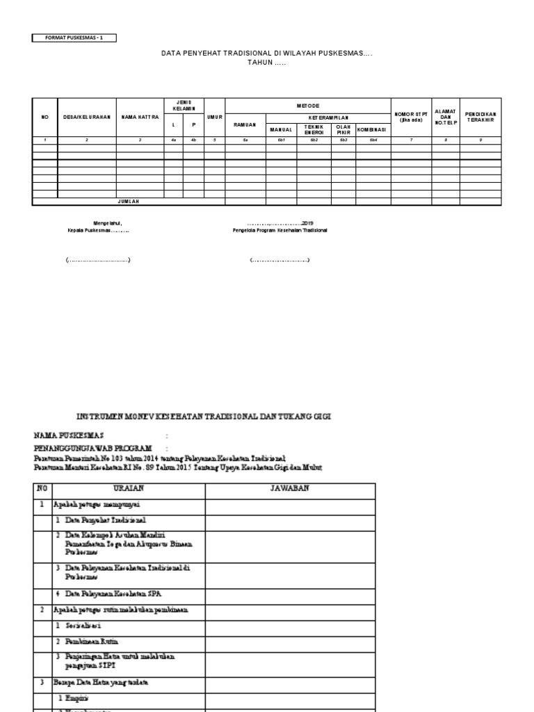 Instrumen Kestrad | PDF
