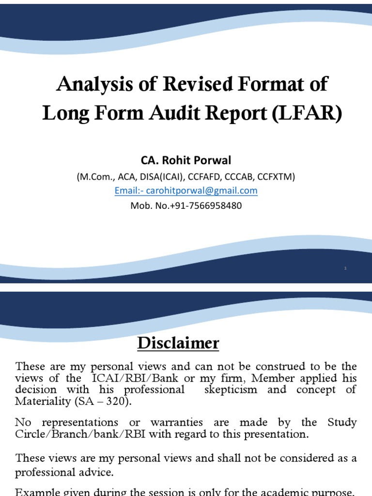 Revised LFAR Textile Market Surat | PDF | Banks | Reserve Bank Of India