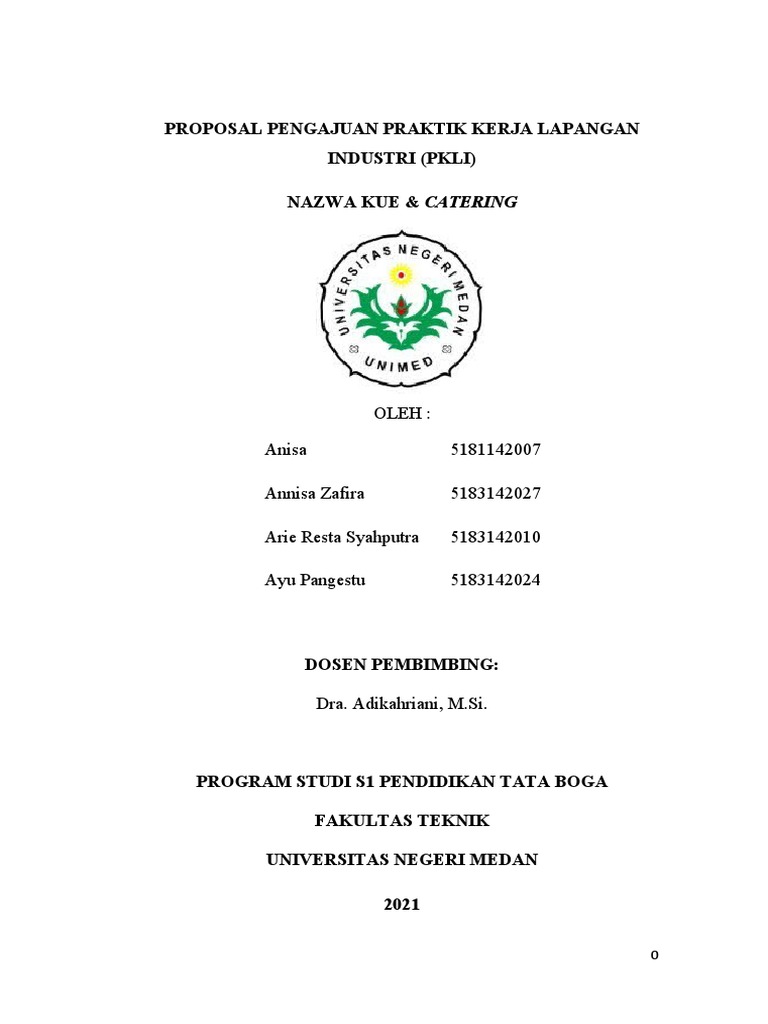 PROPOSAL PKLI Unimed | PDF