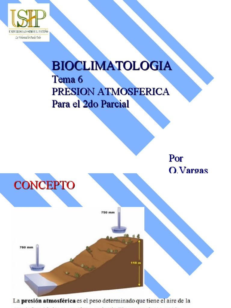 Presión Atmosférica: Conceptos Clave | PDF