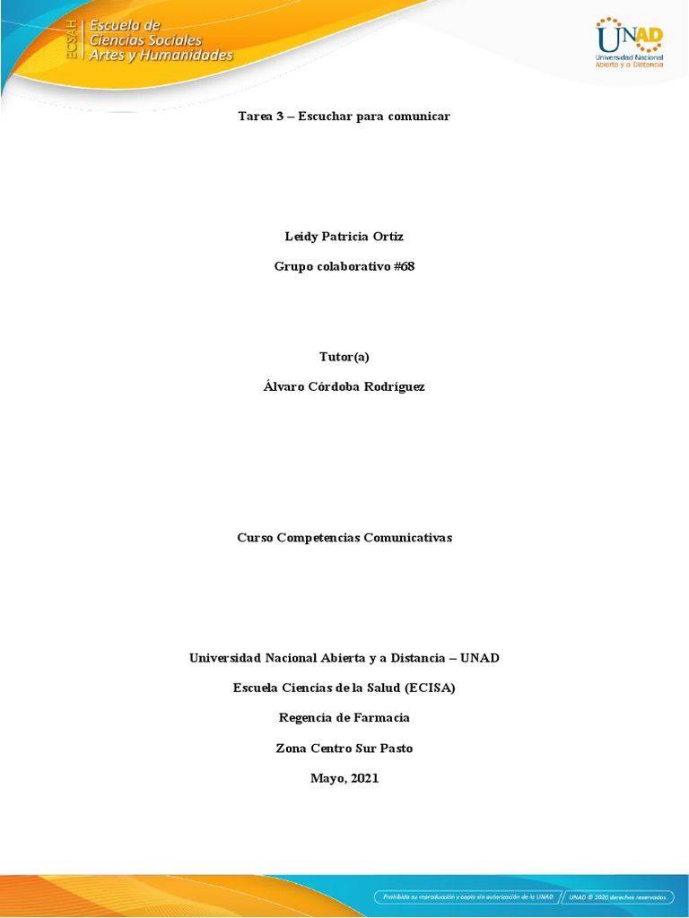 Tarea 3 Leidy Ortiz 118 | PDF