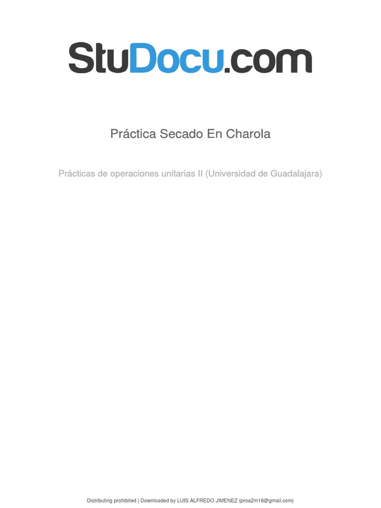 Practica Secado en Charola | PDF | Humedad | Agua