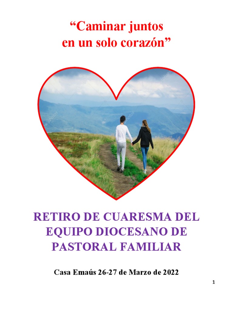 Caminar Juntos Retiro de Pastoral Familiar | PDF