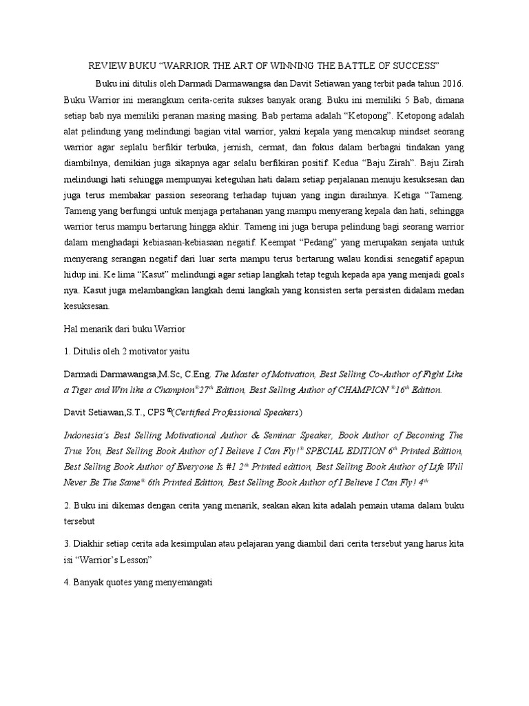 Review Buku | PDF