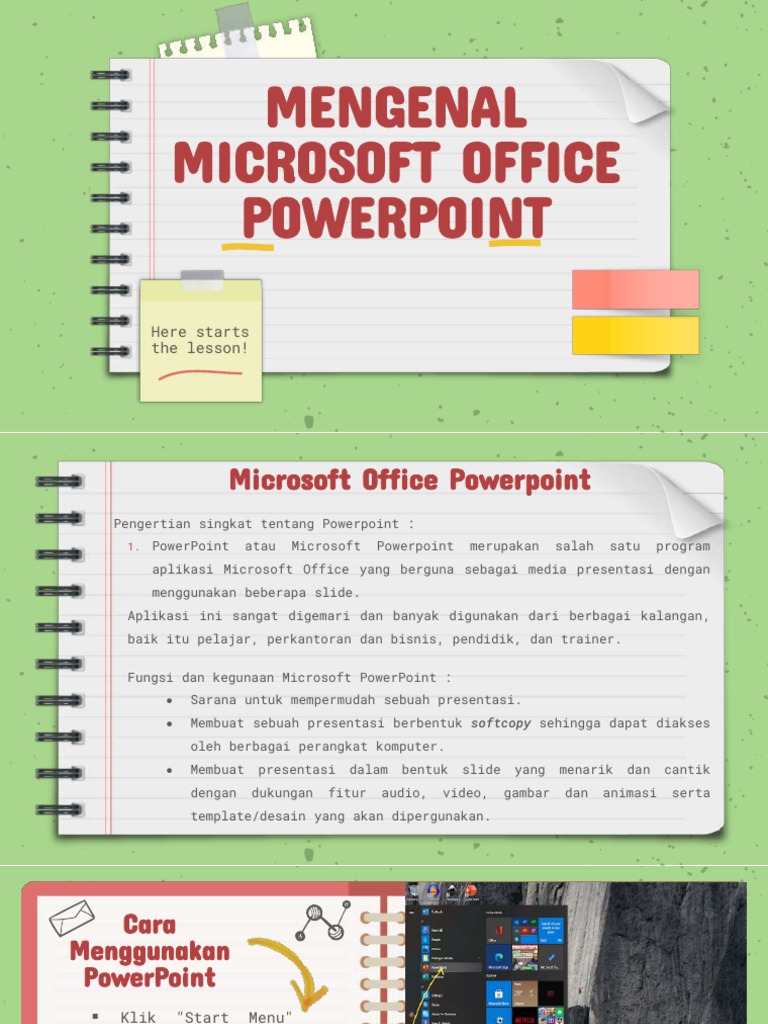 MENGENAL MICROSOFT OFFICE POWERPOINT | PDF