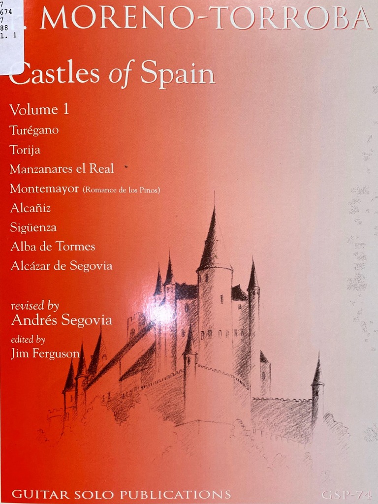 Torroba - Castles of Spain Vol. 1 | PDF | Chord (Music) | Musical ...