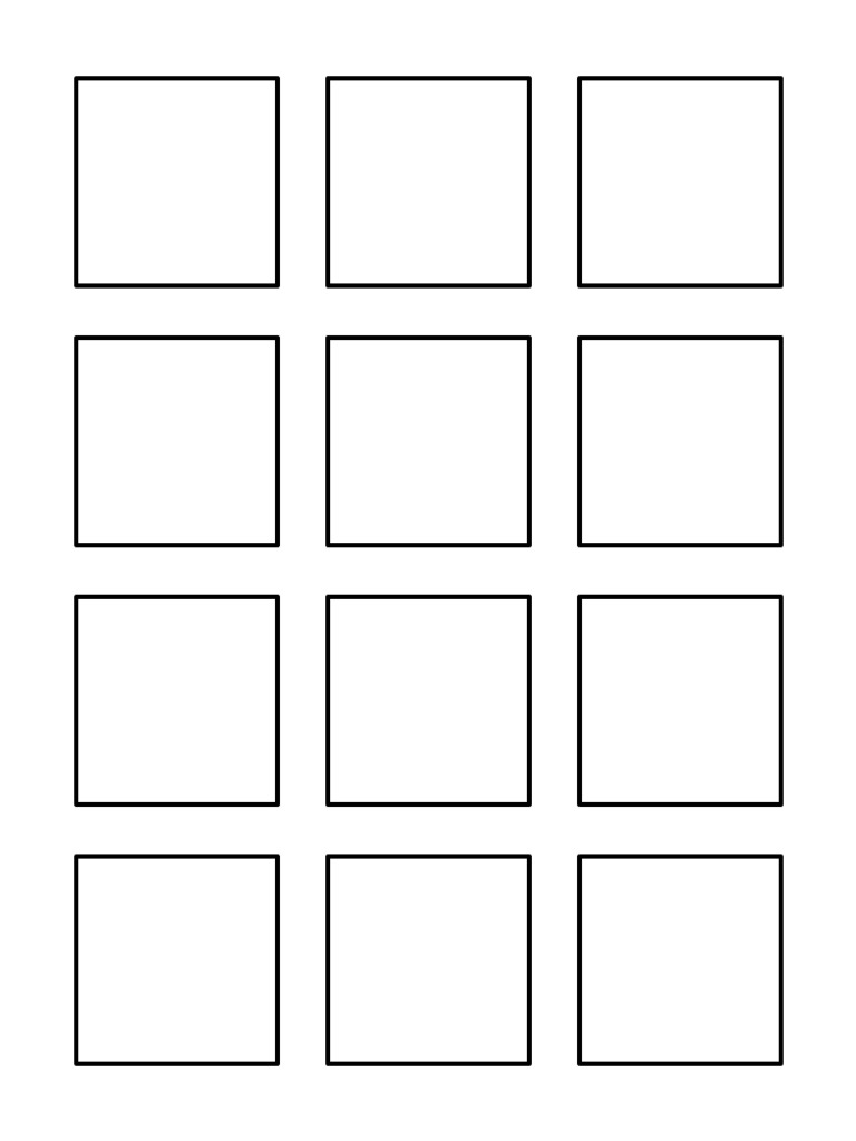 2 Inch Square Pattern | PDF