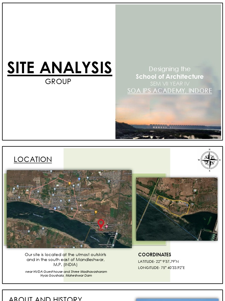 Site Analysis Soa | PDF | Drainage Basin | Wound