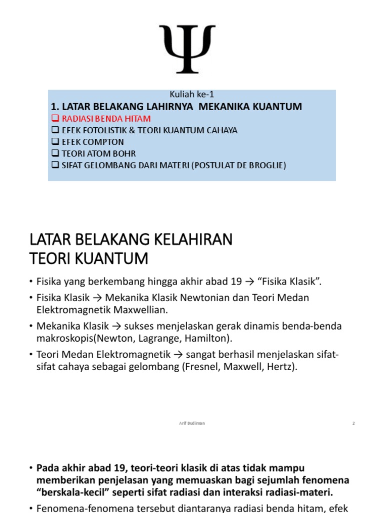 1 Radiasi Benda Hitam | PDF