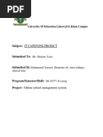 Project Report Student Information System | PDF | Web Traffic ...