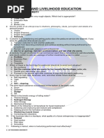 Sample Tle Exam - Set B | PDF | Foods | Housekeeping