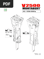 Parts Manual V45 Montabert | PDF | Piston | Mechanical Engineering