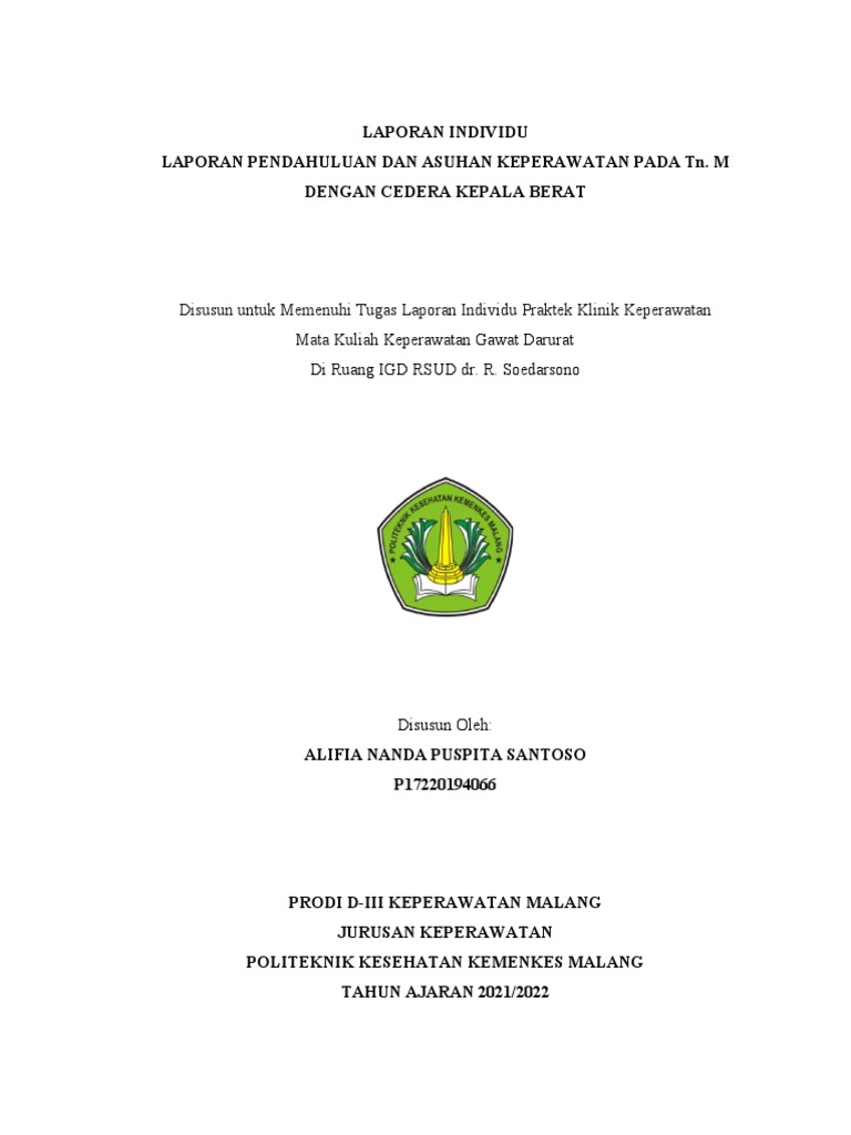 LP - CKB - Alifia Nanda | PDF