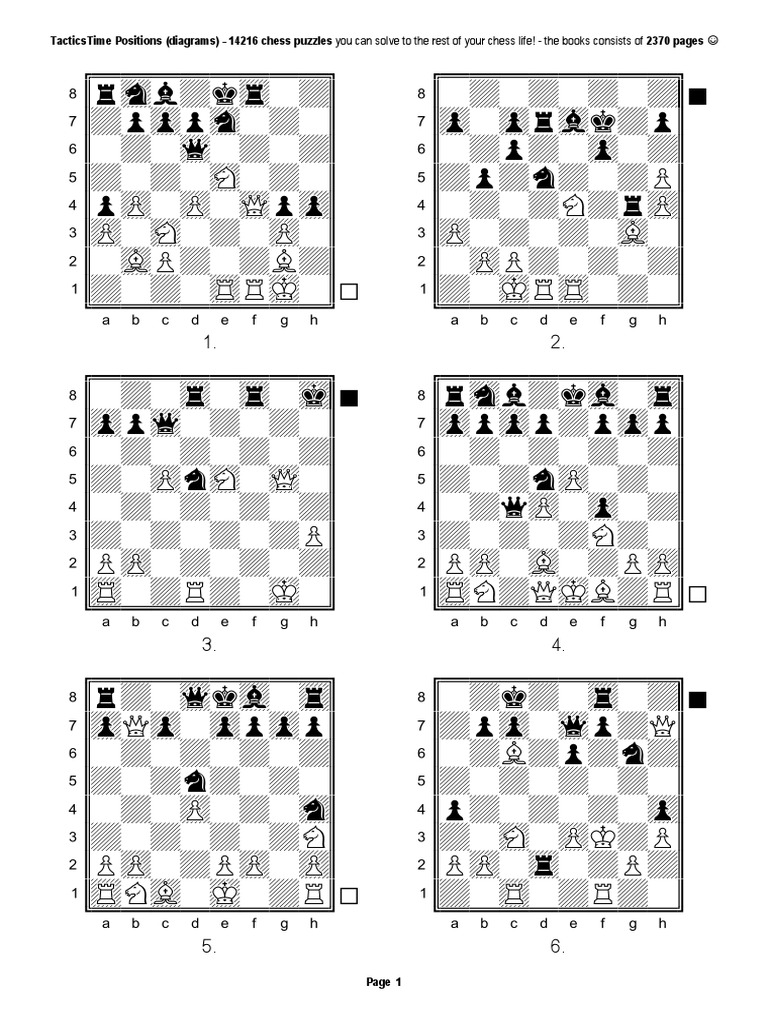 Tactics Time 14,216 Diagrams | PDF