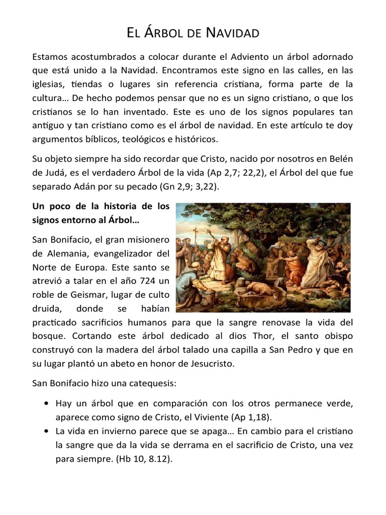 El Arbol de Navidad | PDF | Navidad | Árbol de Navidad
