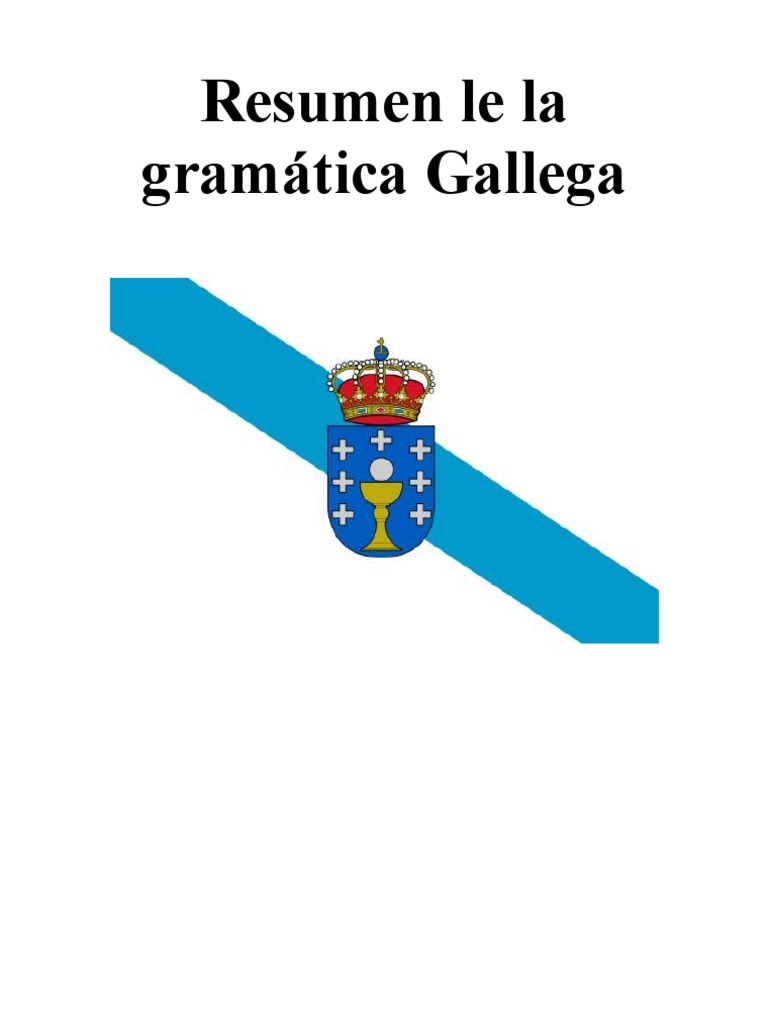 Gramática Galega | PDF
