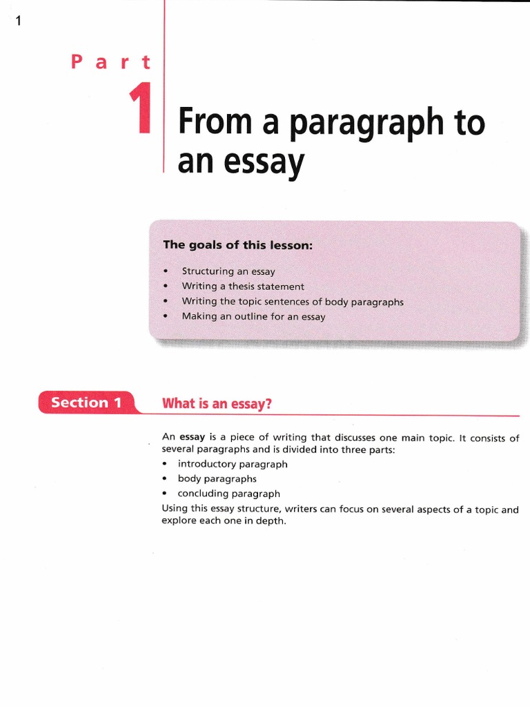 Unit 2 Ch1 | PDF | Essays | Thesis